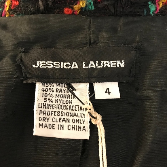 Jessica Lauren | Jackets & Coats | 8s Jessica Lauren Statement Tweed ...